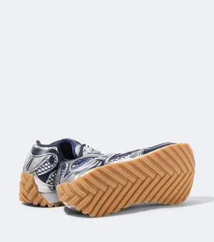 Bottega Veneta Orbit Sneakers - Silver