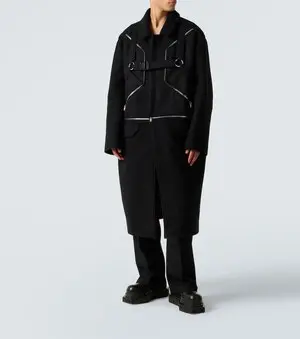 Rick Owens Virgin Wool Coat