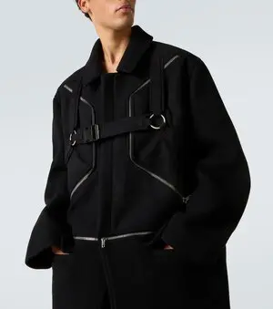 Rick Owens Virgin Wool Coat