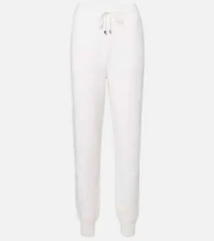 TOM FORD Tapered Wool And Cashmere-blend Pants - White