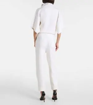 TOM FORD Tapered Wool And Cashmere-blend Pants