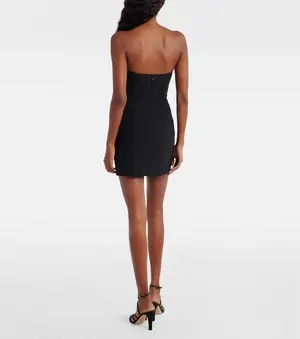 NENSI DOJAKA Cutout Strapless Mini Dress