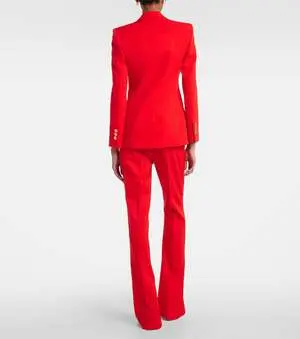 Versace Medusa '95 Wool Flare Pants - Red