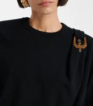 Versace Medusa Heritage Virgin Wool Sweater