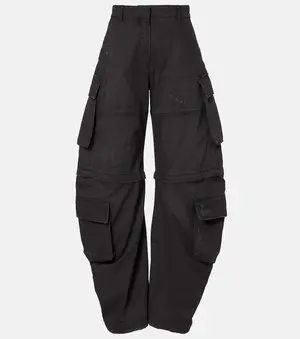 Acne Studios Cotton Barrel-leg Cargo Trousers