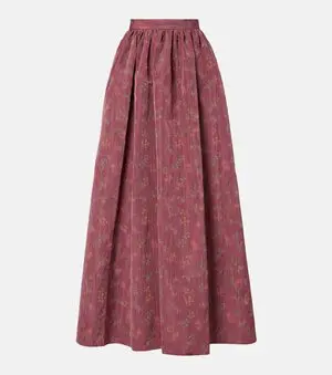 MARKARIAN Morgaine Floral Maxi Skirt - Pink