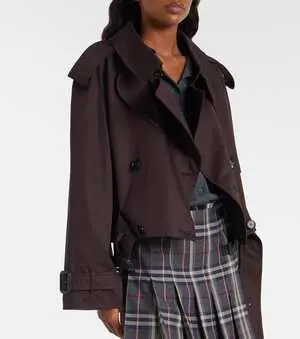 Burberry Cotton Gabardine Jacket