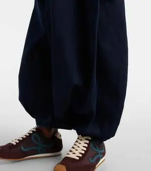 Loewe Draped Wide-leg Jeans