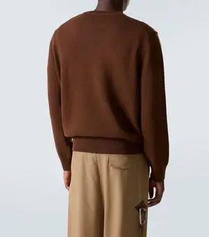Loewe Anagram Wool Sweater - Brown