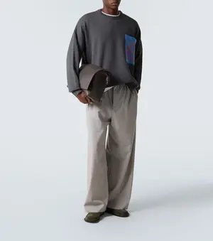 Loewe Anagram Cotton-blend Sweater