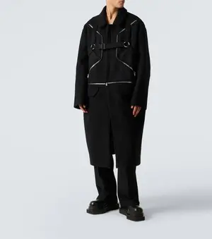 Rick Owens Virgin Wool Coat
