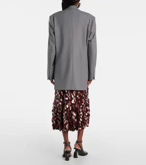 Dries Van Noten Wool-blend Single-breasted Blazer