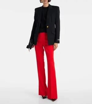 Versace Medusa '95 Wool Flare Pants