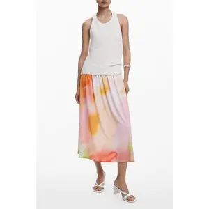 Desigual Halter Neck Maxi Dress