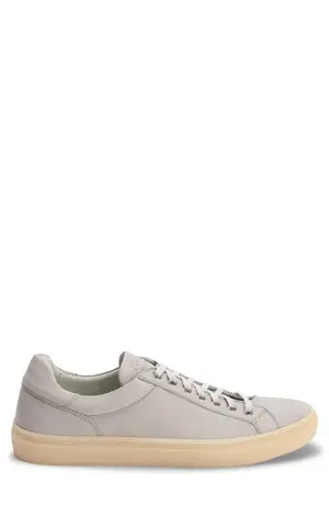 Robert Barakett Terrence Low Top Leather Sneaker - Stone