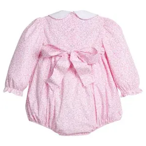 LITTLE ENGLISH Smocked Natalie Bubble