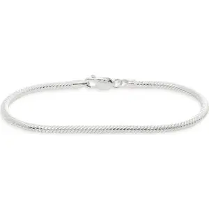 TWOJEYS Bali Chain Sterling Bracelet - Silver