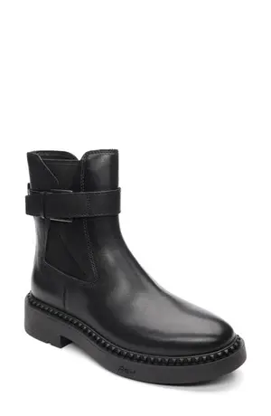 Ash Margot Moto Bootie - Black