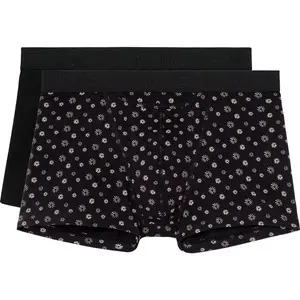 HOM Joan #2 Boxer Briefs Ho1 2-pack - Black/black Print