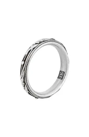 John Varvatos Sterling Band Ring