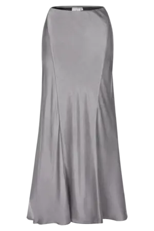 UNTITLED IN MOTION Midi Length Skirt - Graphite