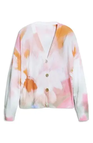 Desigual Printed Cardigan With Button Closure