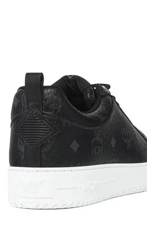 Mcm Neo Terrain Low-top Sneakers - Black