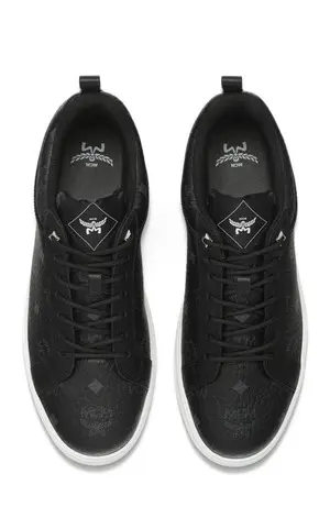 Mcm Neo Terrain Low-top Sneakers - Black