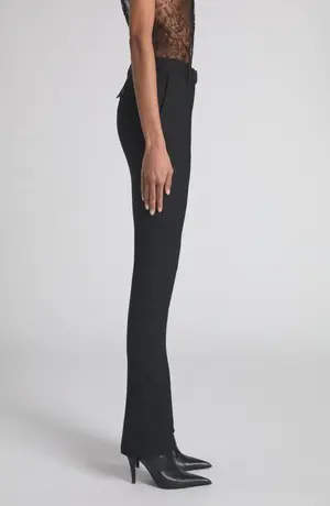 Alexander McQueen Wool Stretch Gabardine Skinny Trousers