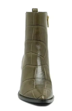 Vince Camuto Lorelai Pointed Toe Bootie - Olive Vine