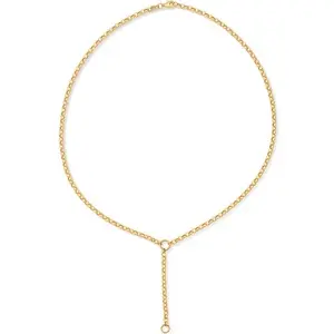 Adina Reyter Rolo Chain Y-necklace - 14k Yellow Gold