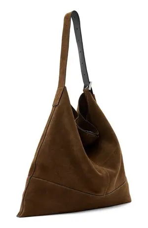 ALLSAINTS Asha Suede Shoulder Bag