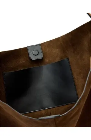 ALLSAINTS Asha Suede Shoulder Bag