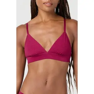 FLORENCE BY MILLS Triangle Bralette - Bing Cherry