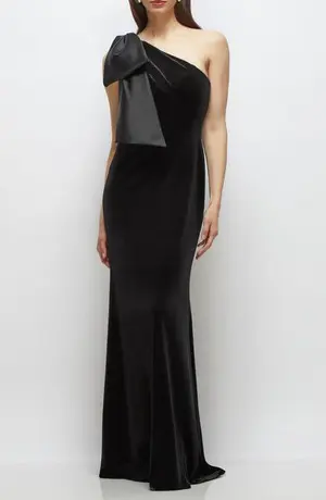 After Six One Shoulder Evening Dresses