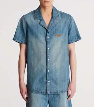 Balmain Denim Pyjama Shirt
