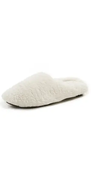 Eberjey Sherpa Slippers - Ivory