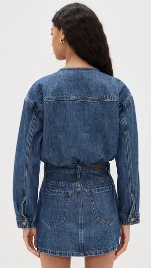 Blanknyc Ready Set Go Denim Mini Dress