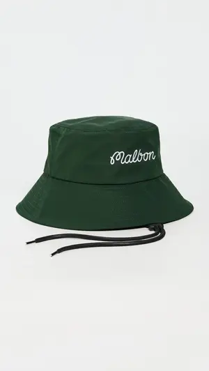 MALBON Bucket Hat - Forest