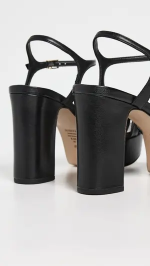 Schutz Keefa Platform Heels - Black