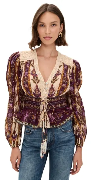 Farm Rio Elasticated Blouses