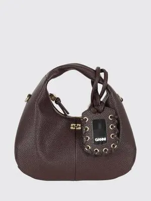 GANNI Handbag - Coffee
