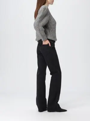 Isabel Marant Étoile Textured Puff Sleeve Sweater - Grey