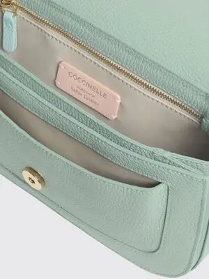 COCCINELLE C-me Grained Bag - Gnawed Blue