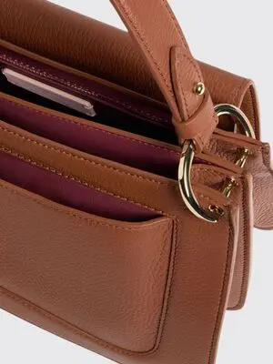 COCCINELLE C-me Grained Bag - Burnt
