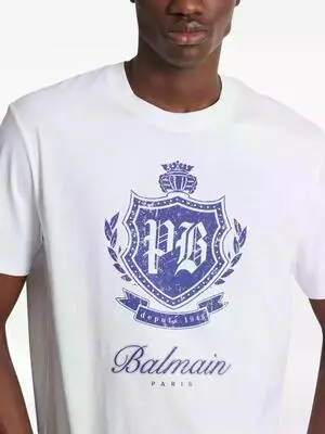 Balmain Emblem-print T-shirt