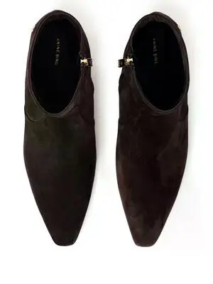 ANINE BING Freya Pointed-toe Boots