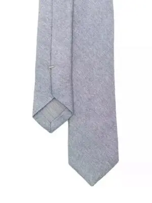 Eleventy Pointed-tip Neck Tie - Blue