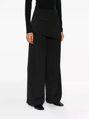 ELEH Button-embellishment Trousers