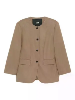 Eleh Collared Outerwear For Women